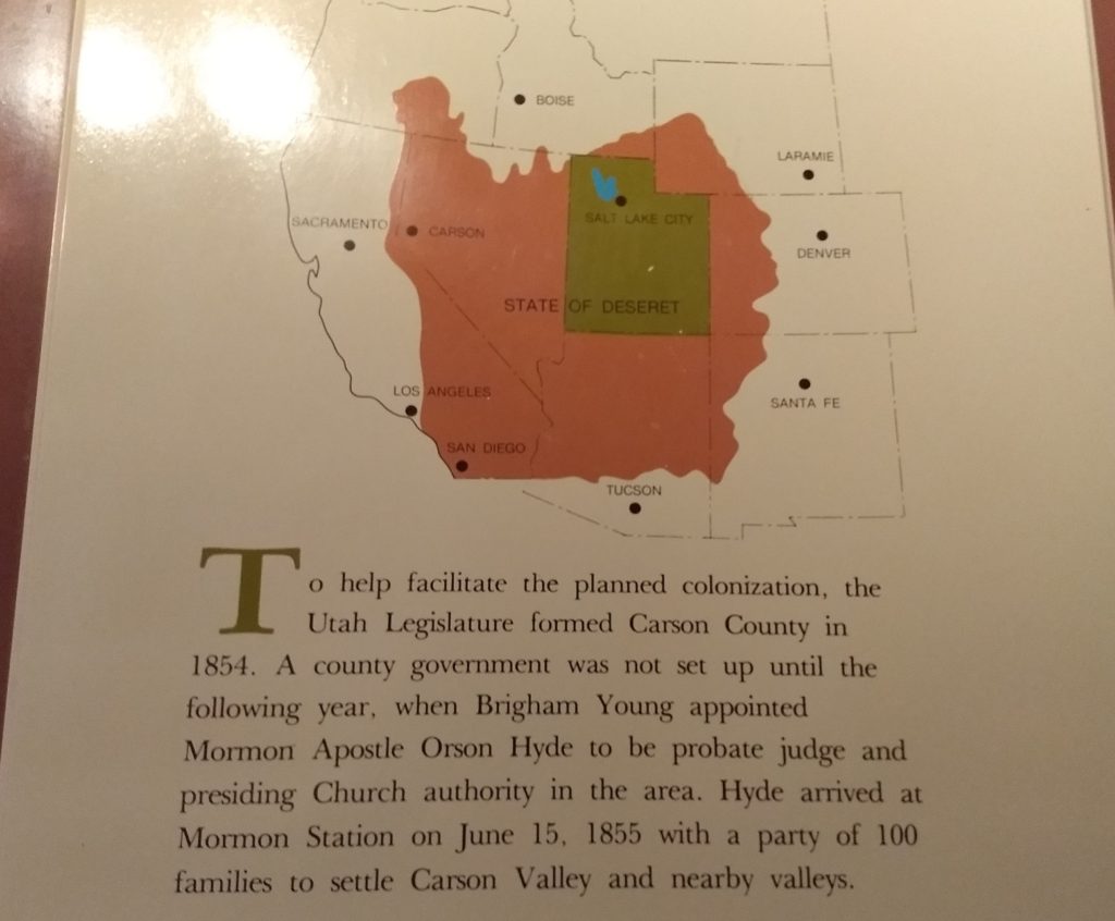 2019 other side - part 28, Carson Valley: Nevada's early history ...