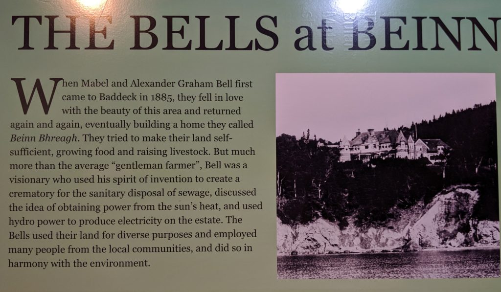 2019 Nova Scotia - part 5, Cape Breton: Bell's other pursuits and his ...