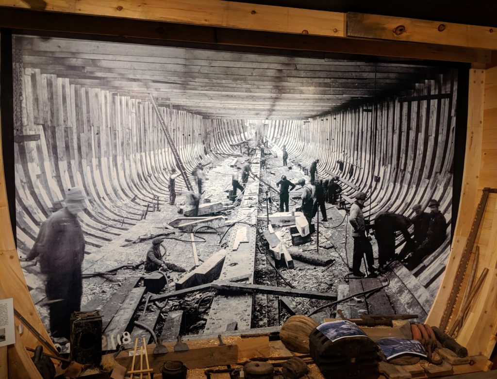 2019 New Brunswick - part 15, St. Martins: a ship building town ...