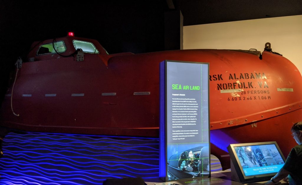 Lifeboat From Maersk Alabama