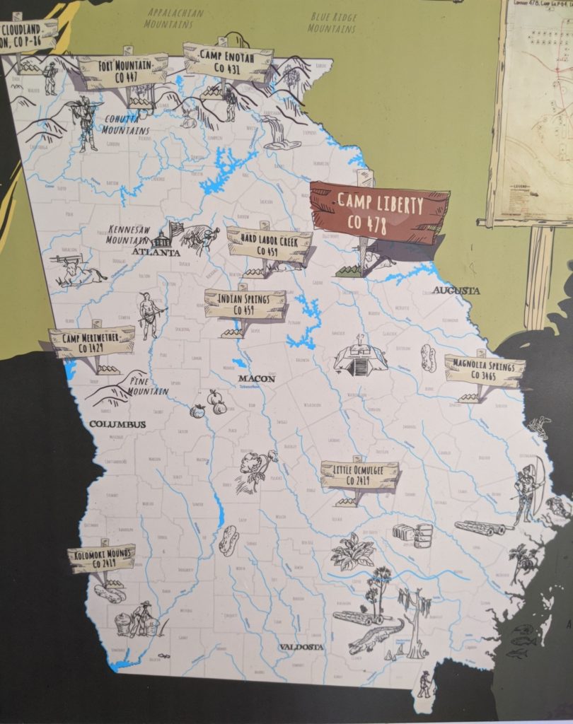 2020 Georgia - part 9: CCC at A.H. Stevens State Park's Camp Stevens ...