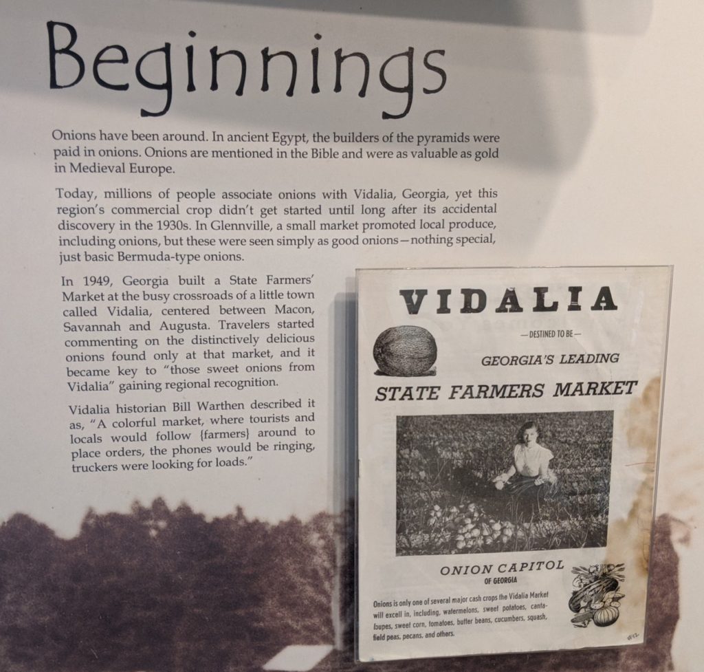 2020 Georgia - part 15: Vidalia's sweet onion museum - Travel With Us ...